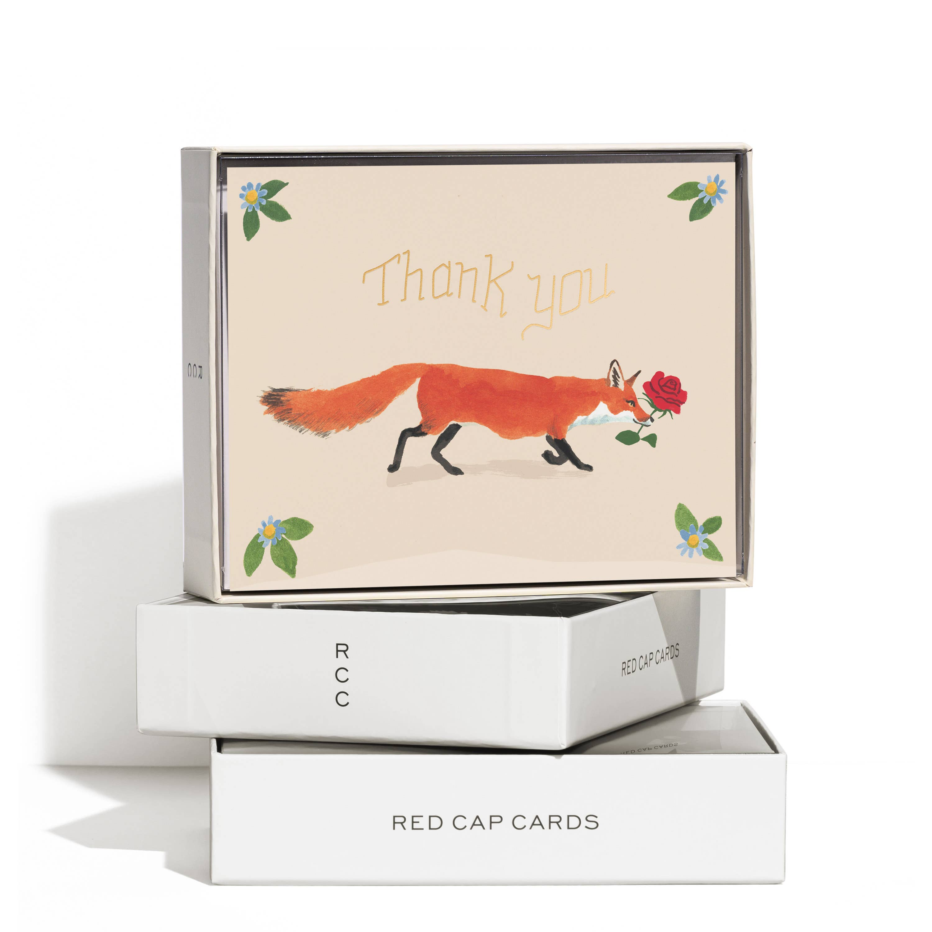 Thanks Fox thank you greeting cards – Sadie's Shop