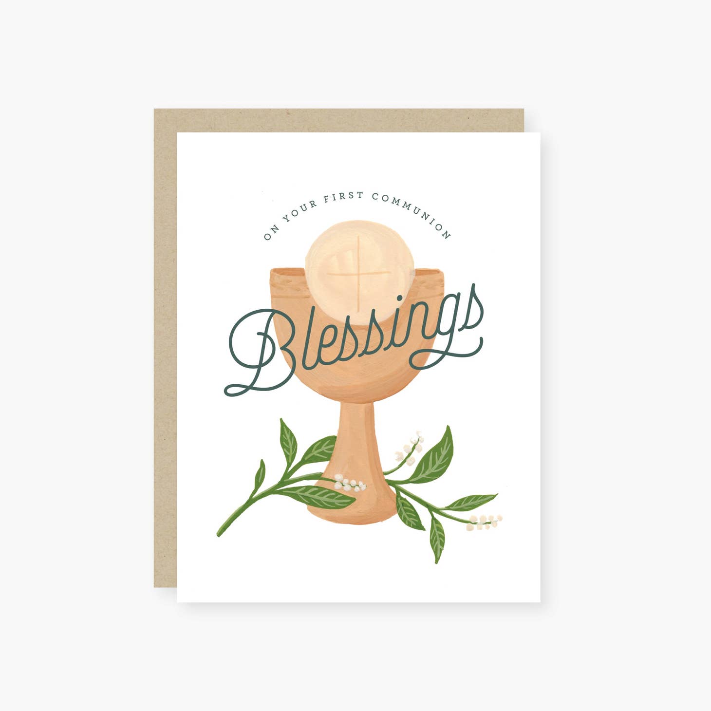 First Communion Blessings card – Sadie's Shop